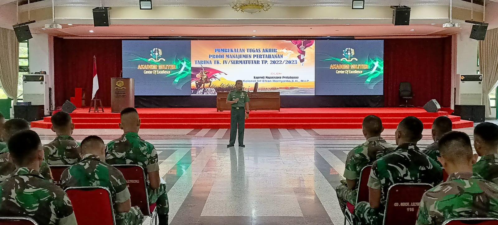 PEMBEKALAN TUGAS AKHIR PRODI MANAJEMEN PERTAHANAN TARUNA TK. IV ... PEMBEKALAN TUGAS AKHIR PRODI MANAJEMEN PERTAHANAN TARUNA TK. IV ...